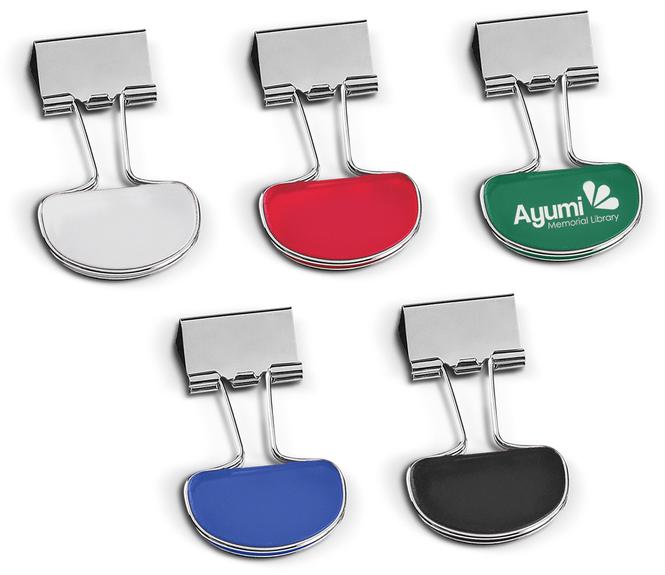 Custom Printed Promotional Binder Flip Clip - Custom Gear