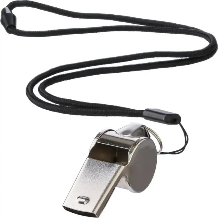 Custom Printed Promotional Metal whistle Rebecca - Custom Gear