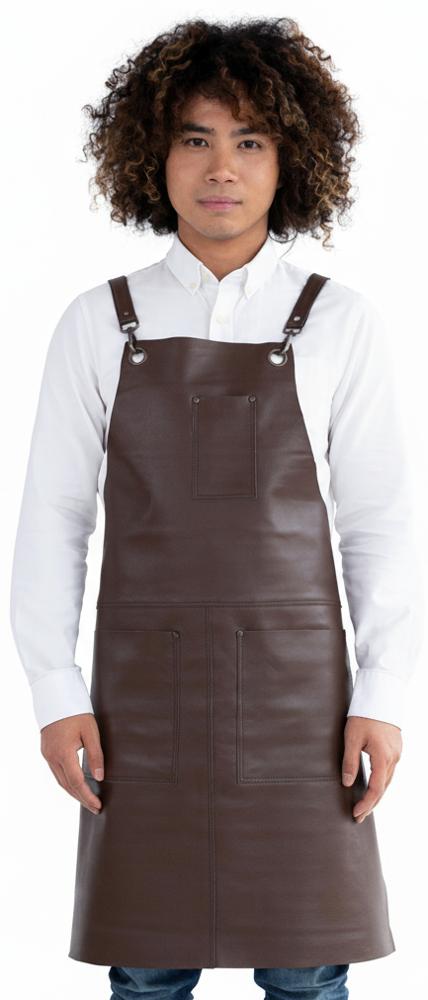 Custom Printed Promotional Aussie Chef Riley Select Leather Apron ...
